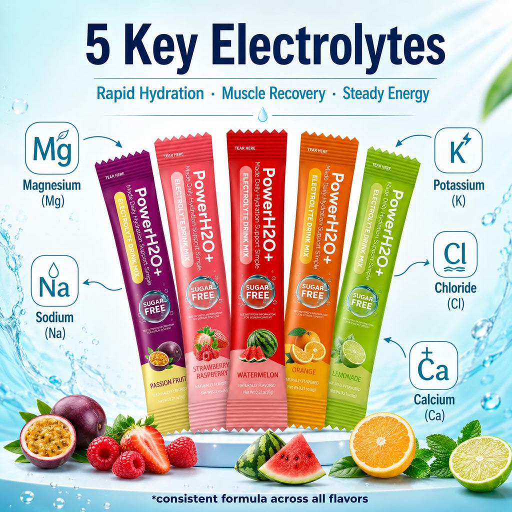 25 sticks of electrolyte mix