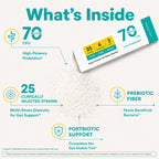 25 strains of beneficial probiotics