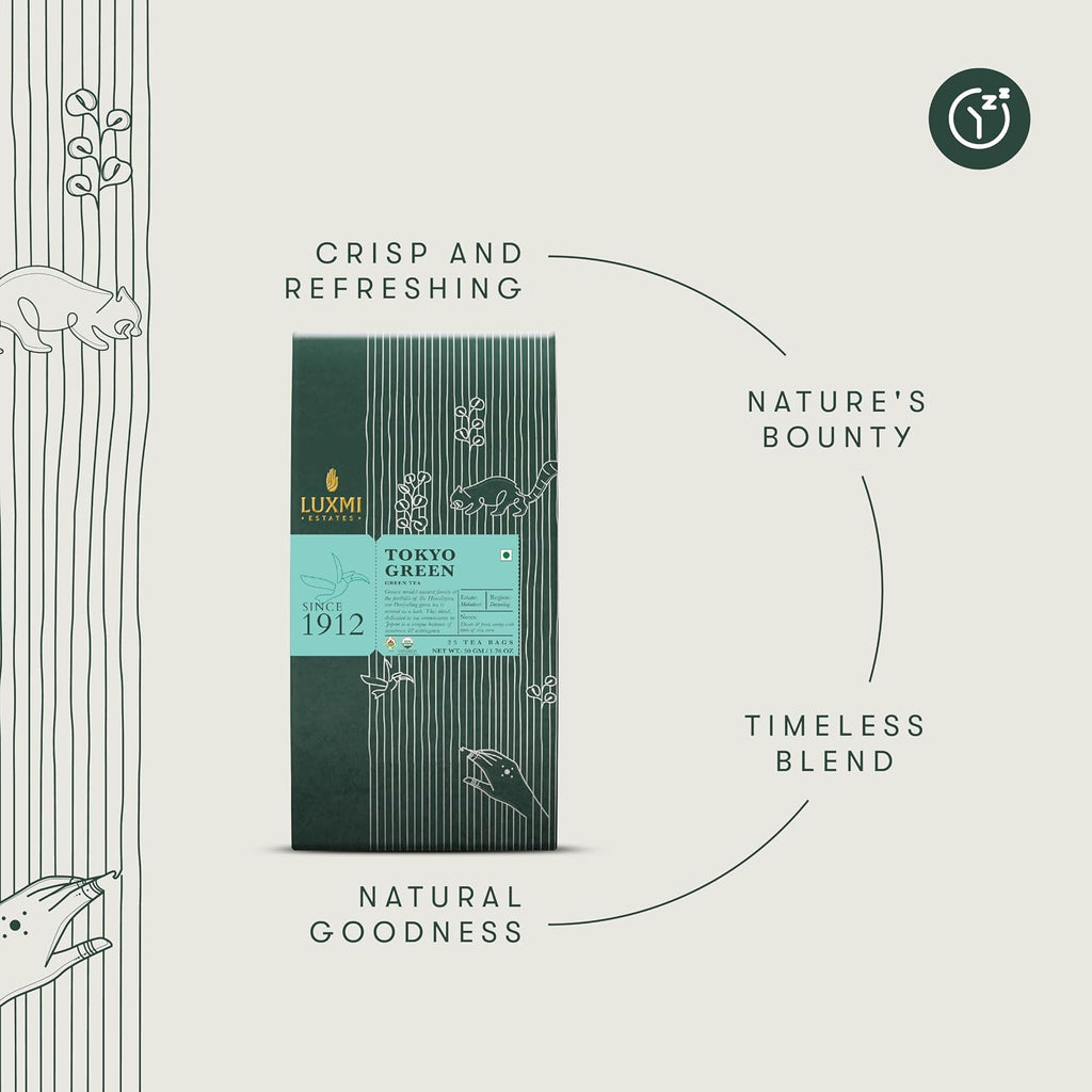25 tea bags for daily enjoyment