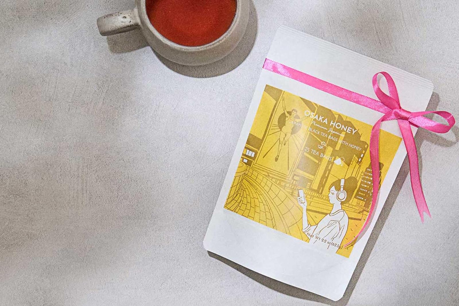 25 tea bags for daily enjoyment