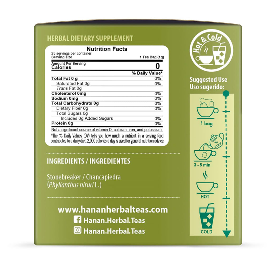 25 tea bags of Chancapiedra goodness
