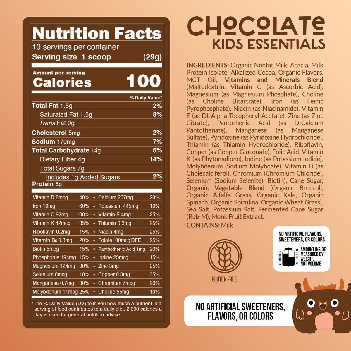 25 vitamins and minerals for kids