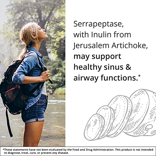 250,000 SPU Serrapeptase strength