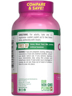 250 caplets for long-lasting supply