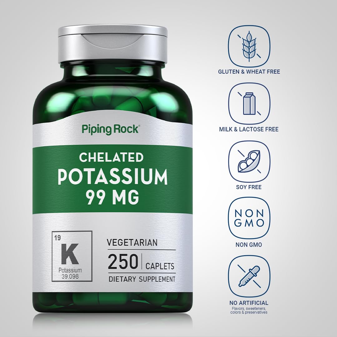 250 caplets of essential potassium