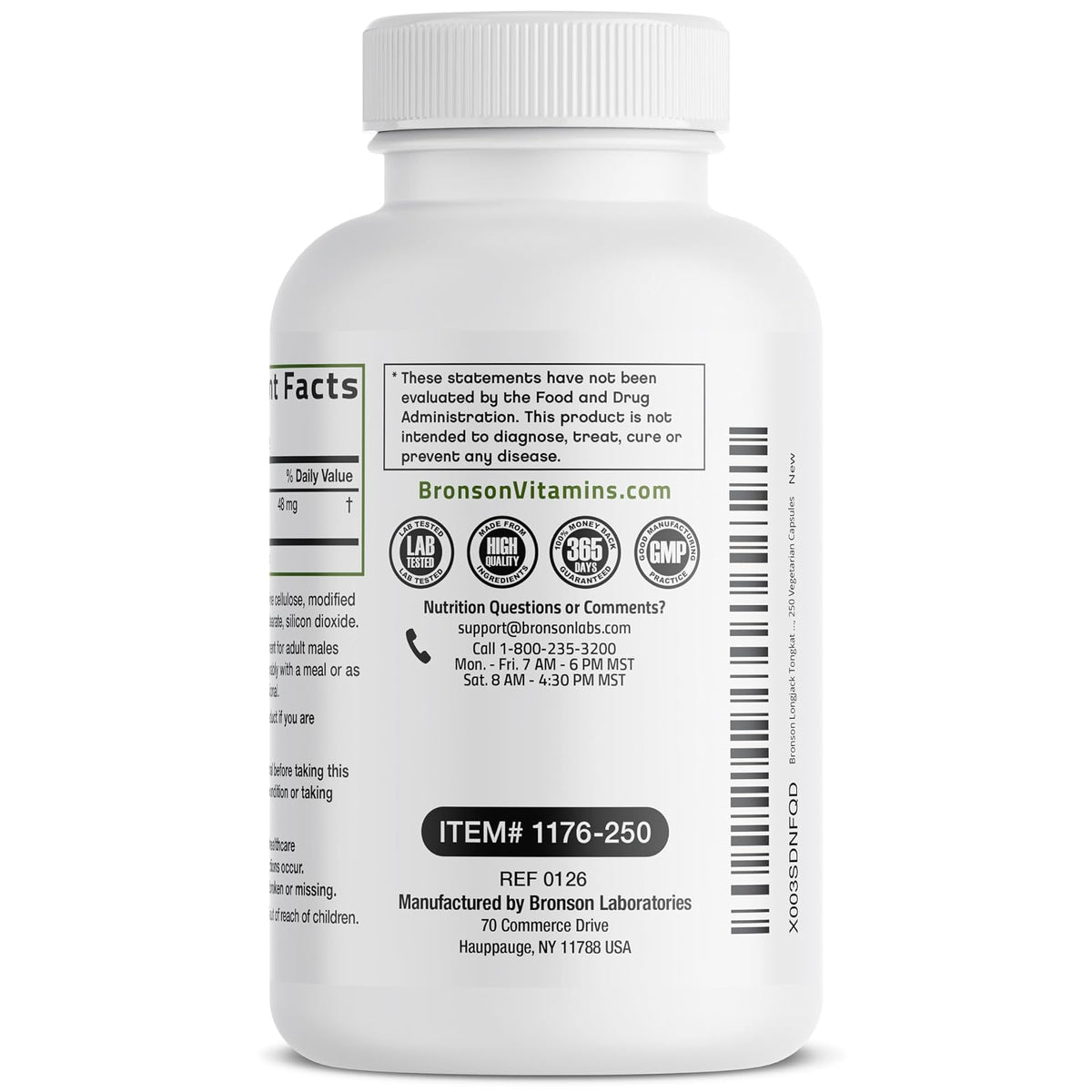 250 Capsules for Daily Wellness