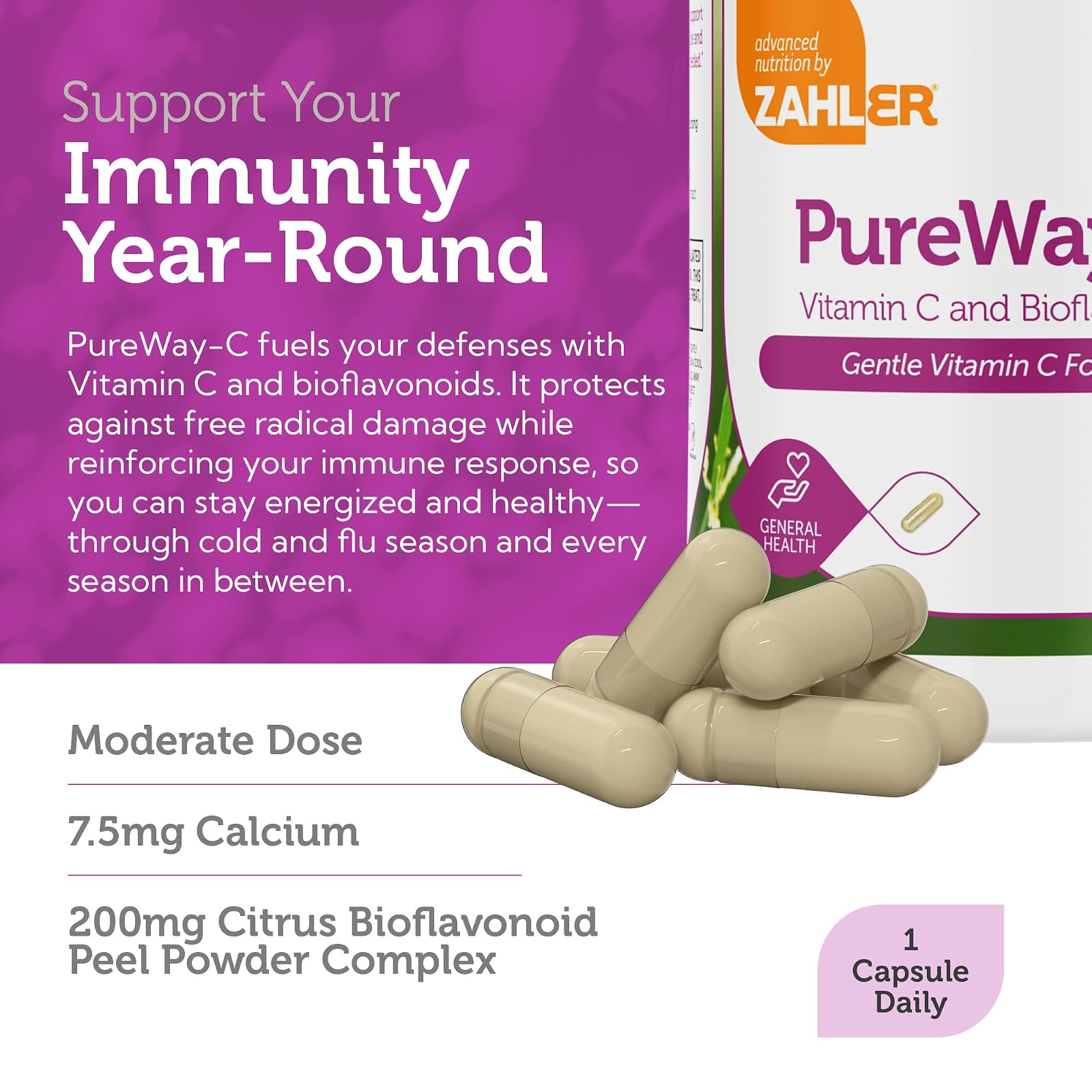 250 capsules for daily wellness