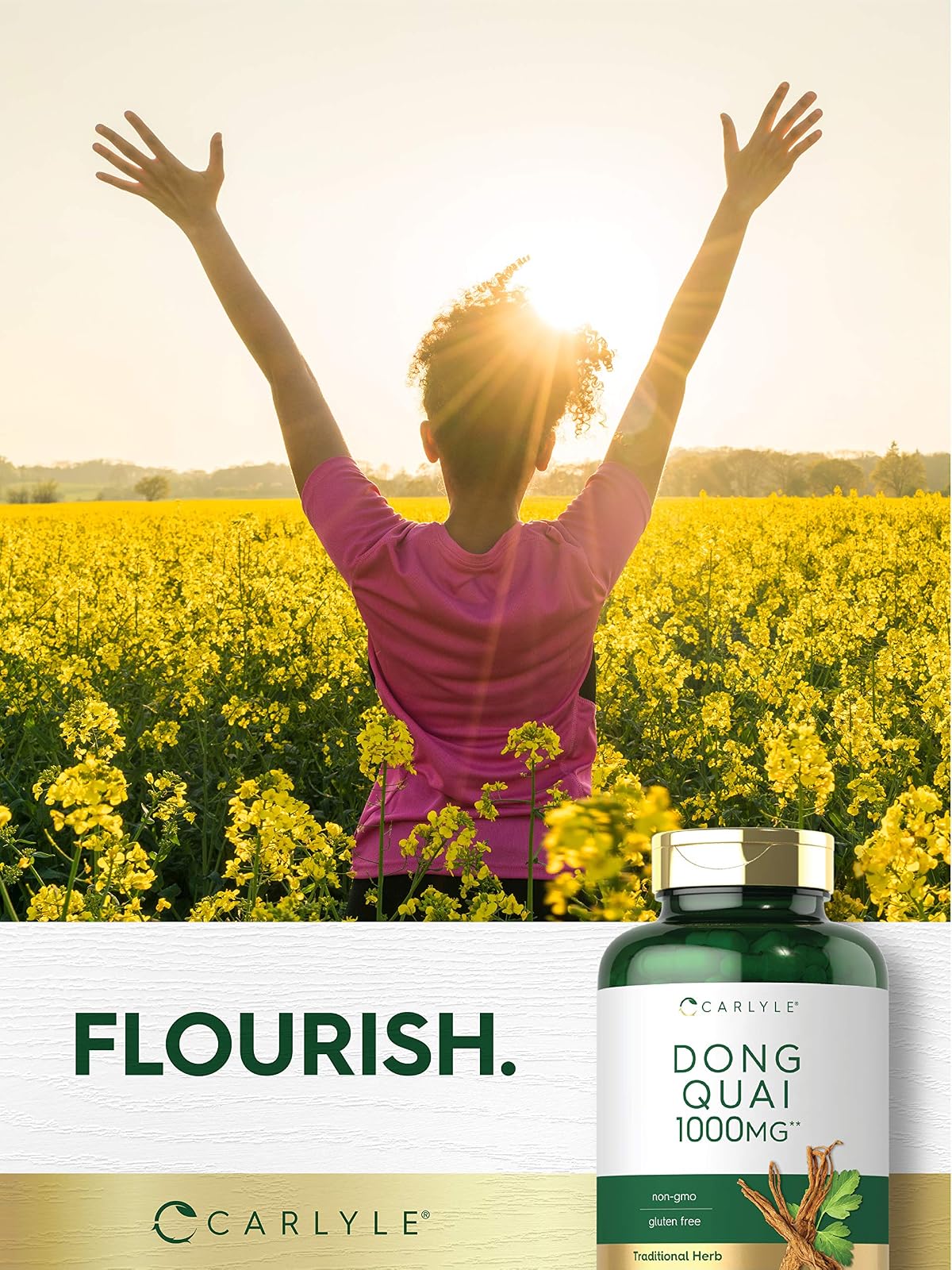 250 capsules of Dong Quai