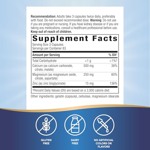 250 capsules of Nature's Way calcium