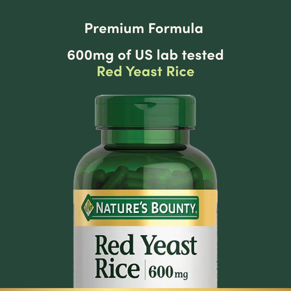 250 capsules of red yeast rice