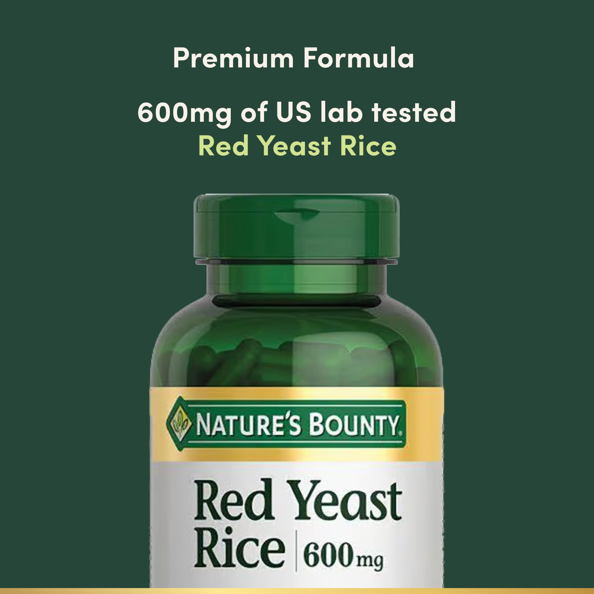 250 capsules of red yeast rice