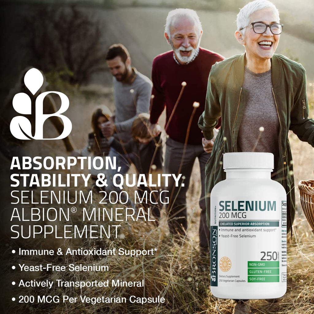 250 capsules of selenium