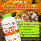250 capsules of vitamin C with zinc