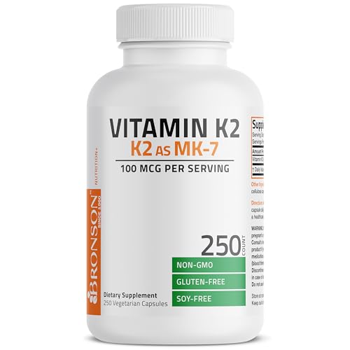 250 capsules of vitamin K2 MK-7