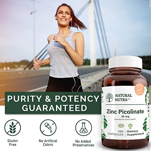 250 capsules of zinc picolinate
