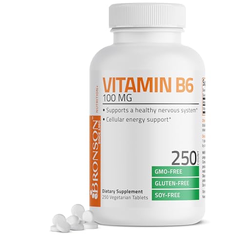 250 count Bronson B6 tablets