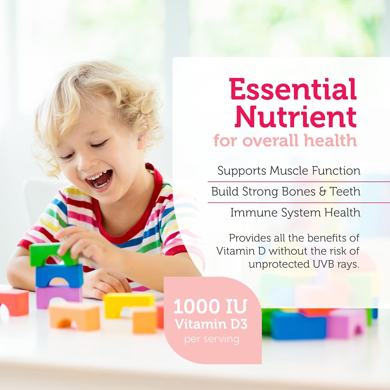 250 count chewable vitamin D