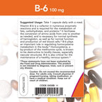 250 count NOW Vitamin B6 for daily use