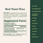 250 count Red Yeast Rice bottle