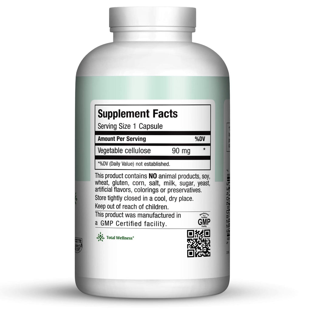 250 count vegetarian capsules for health