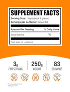 250 g Beta Alanine sports supplement