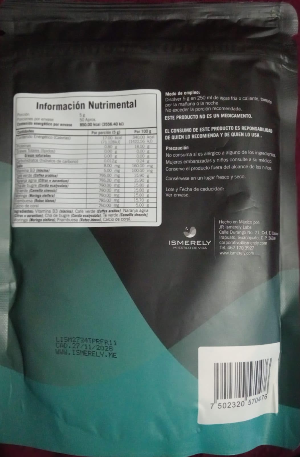 250 g Ismerely tea for wellness