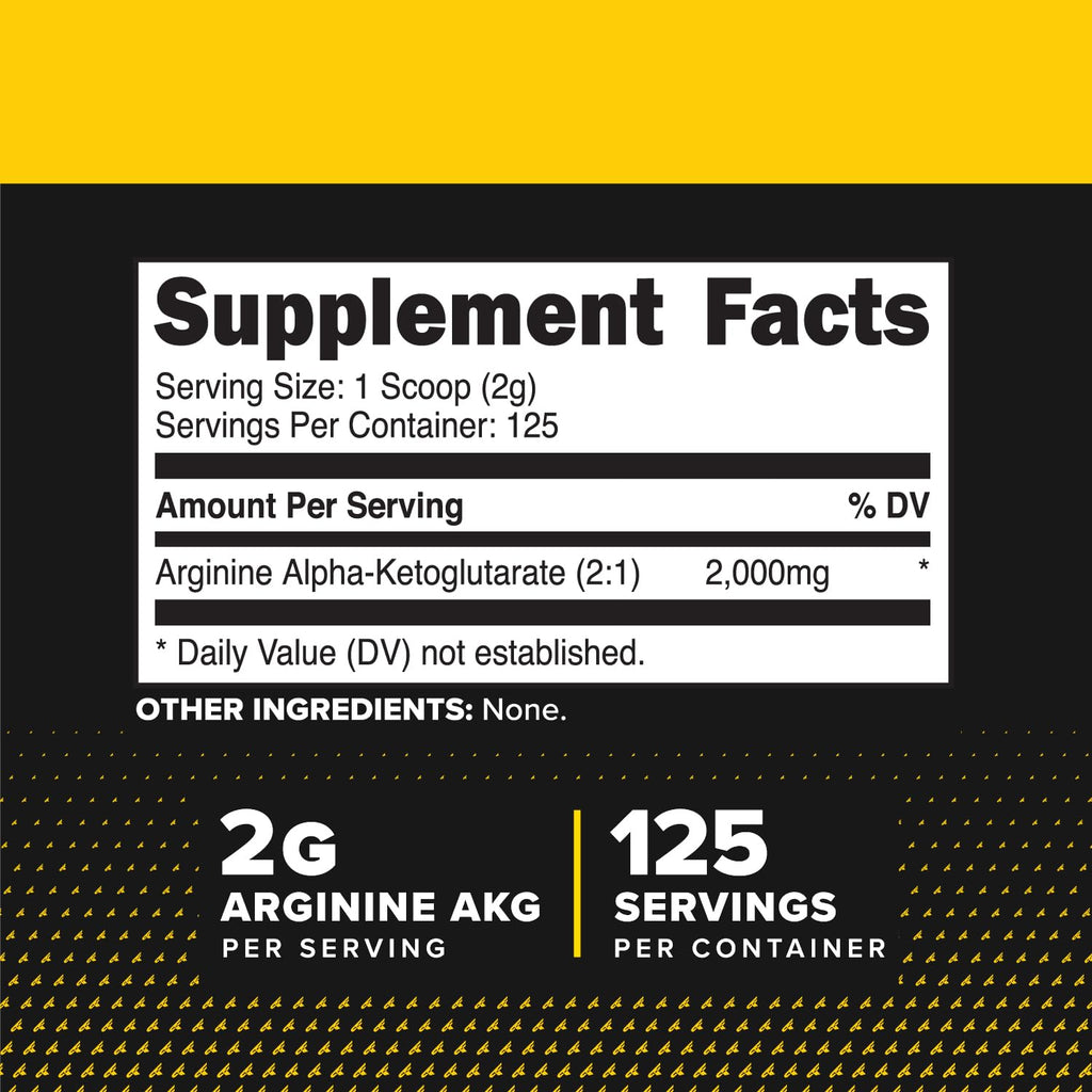 250 grams of Arginine AKG powder