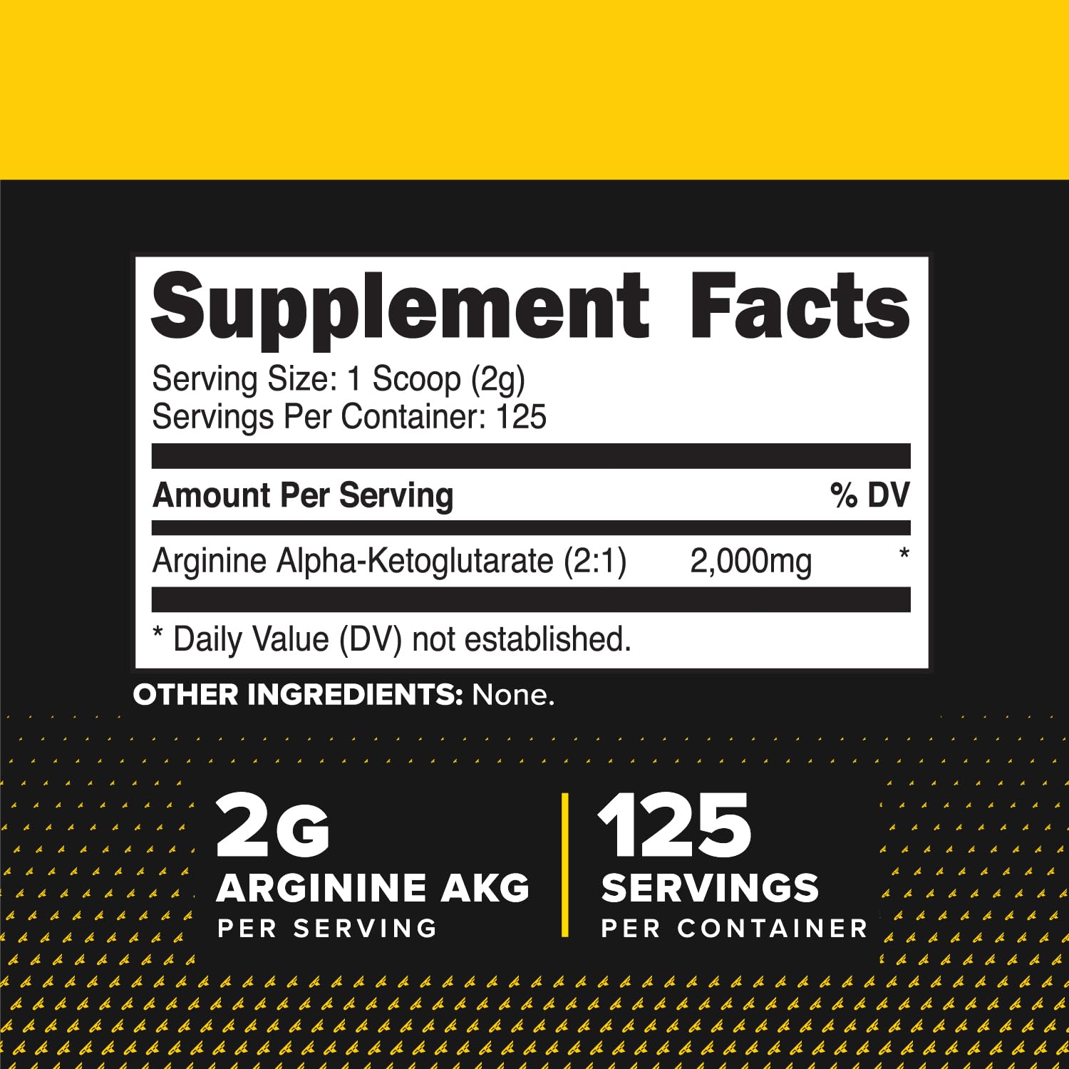 250 grams of Arginine AKG powder