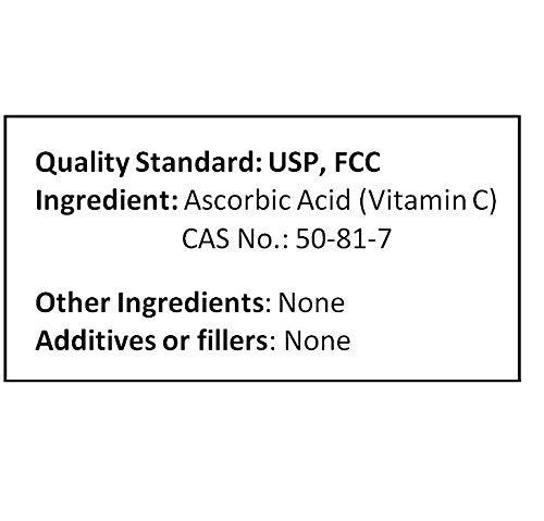 250 grams of ascorbic acid supplement