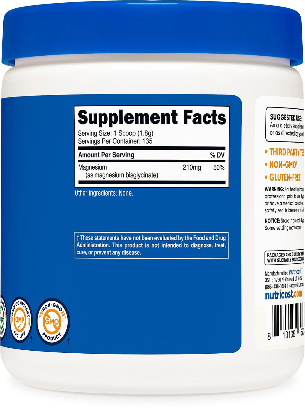 250 grams of magnesium for wellness