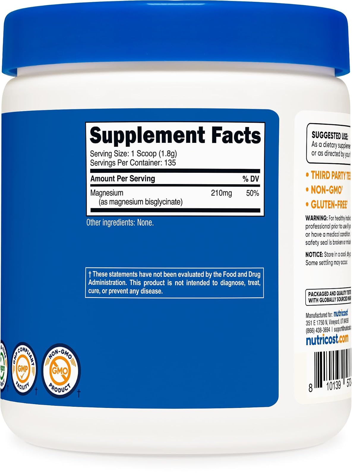 250 grams of magnesium for wellness