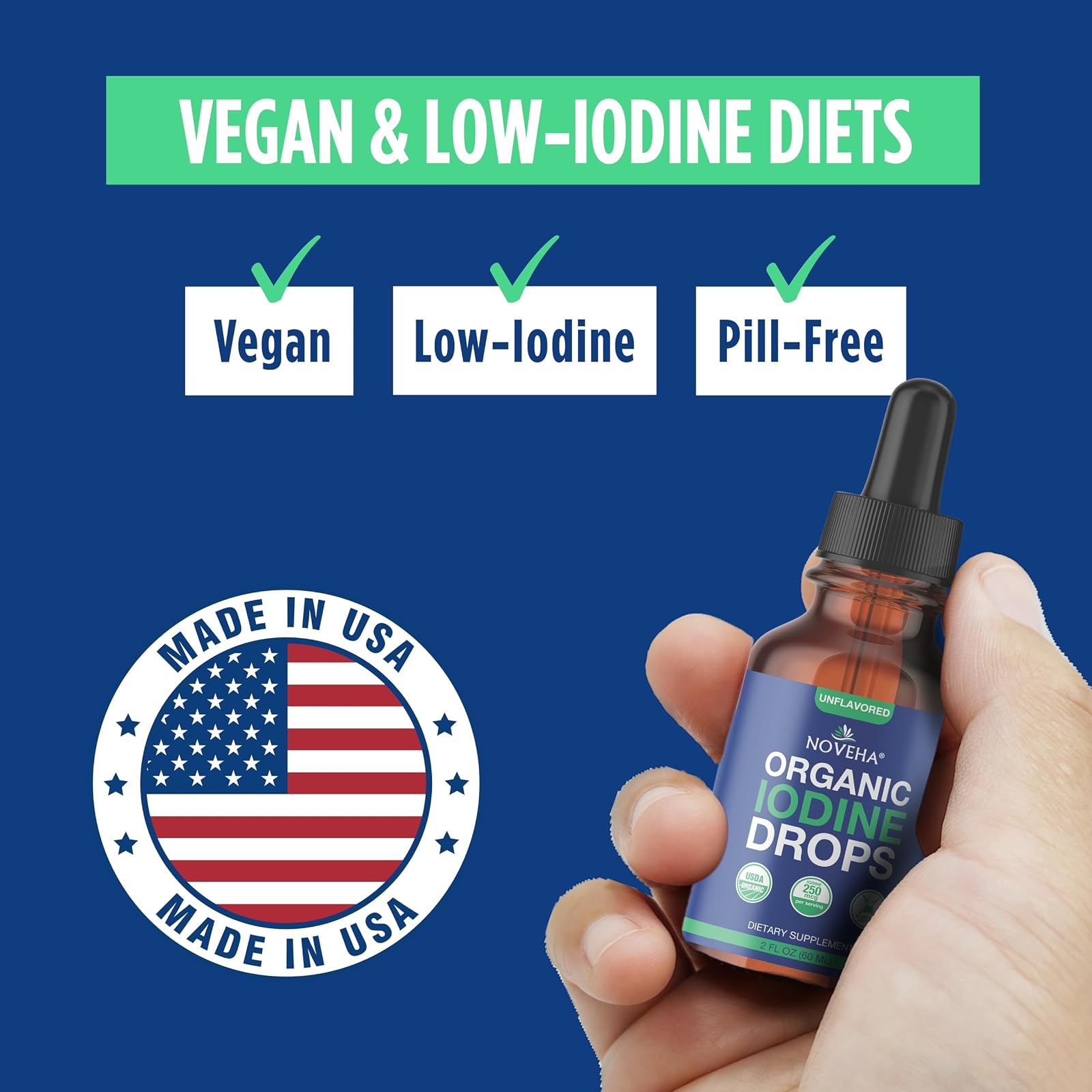 250 mcg iodine drops for wellness
