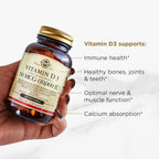 250 MCG vitamin D3 supplement