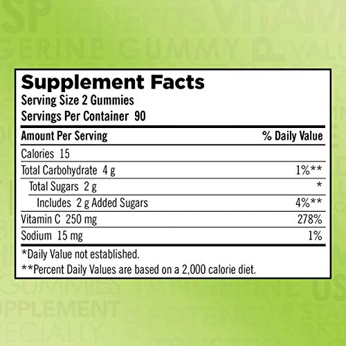 250 mg adult vitamin C supplement