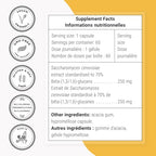 250 mg Beta Glucan supplement benefits
