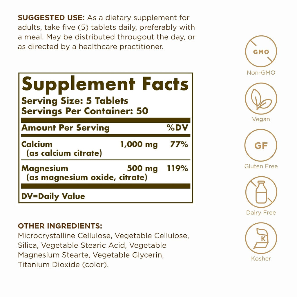 250 mg calcium citrate supplement