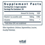 250 mg Citicoline for brain health