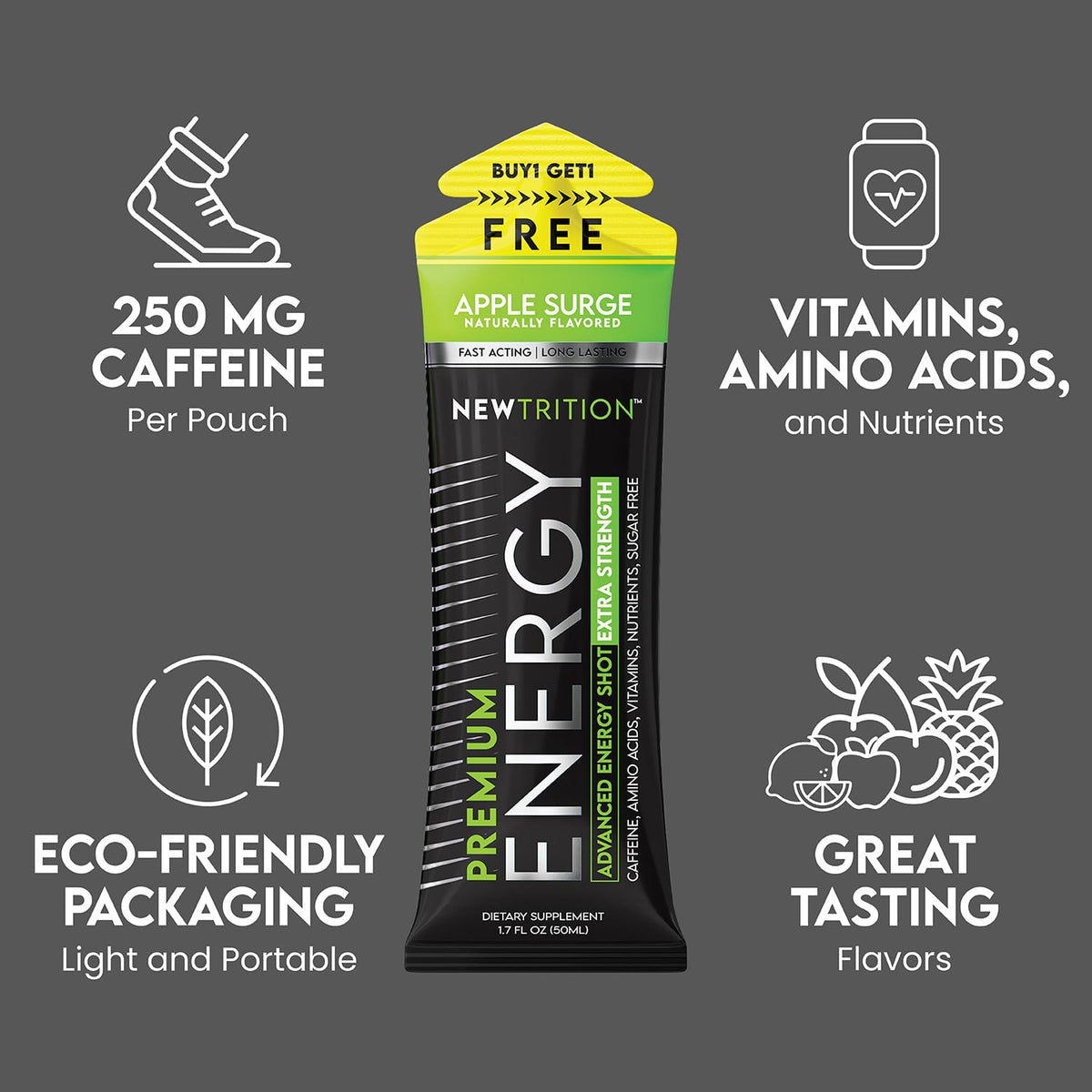 250 mg energy shot for athletes