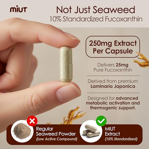250 mg Fucoxanthin health benefits