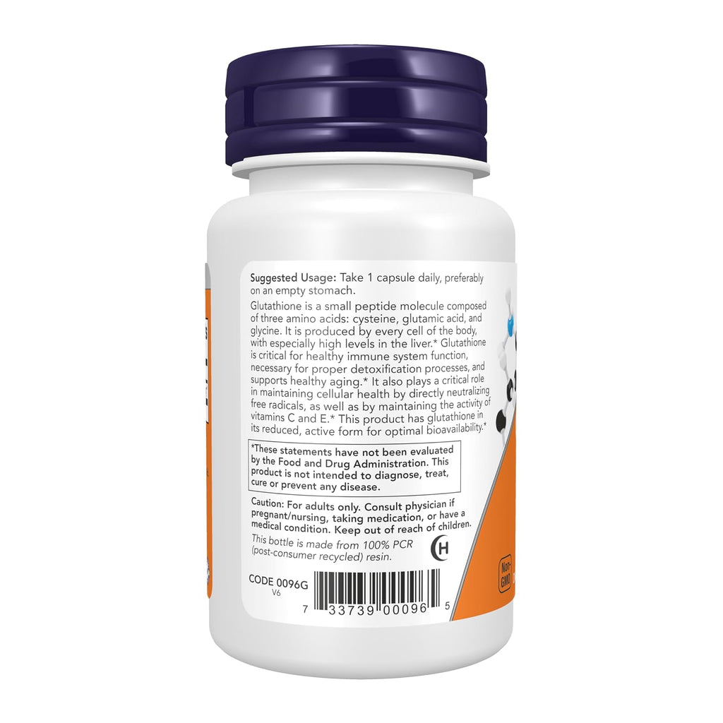 250 mg glutathione capsules for detox