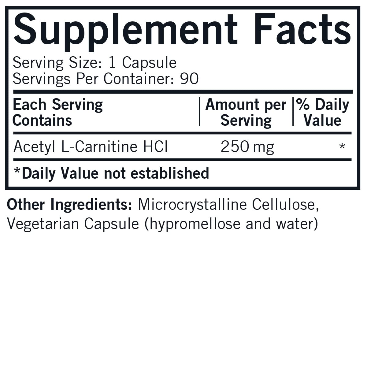 250 mg l-carnitine supplement benefits