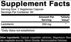 250 mg Lactoferrin health supplement