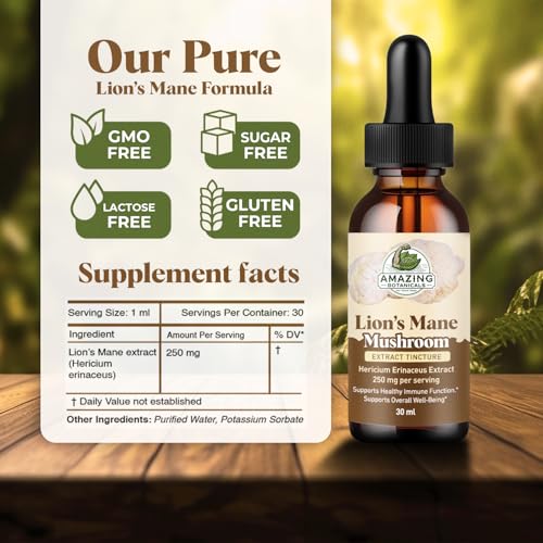 250 mg Lion's Mane health benefits