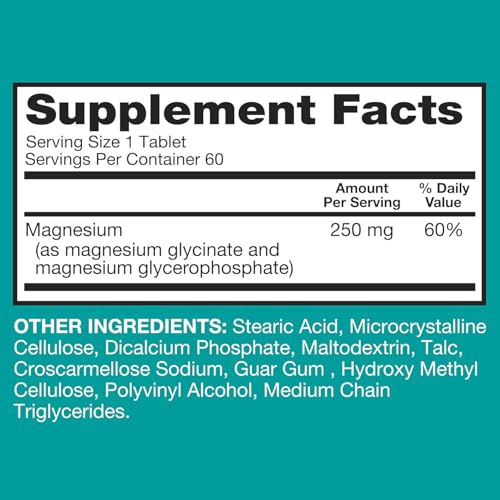 250 mg magnesium for daily wellness