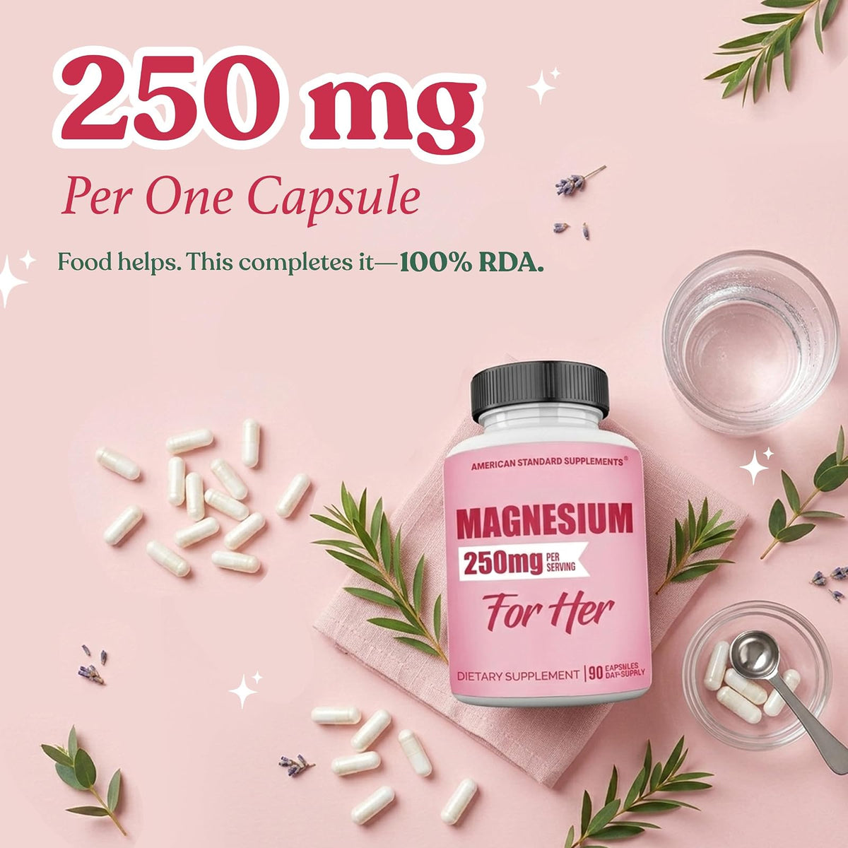 250 mg magnesium for muscle relaxation
