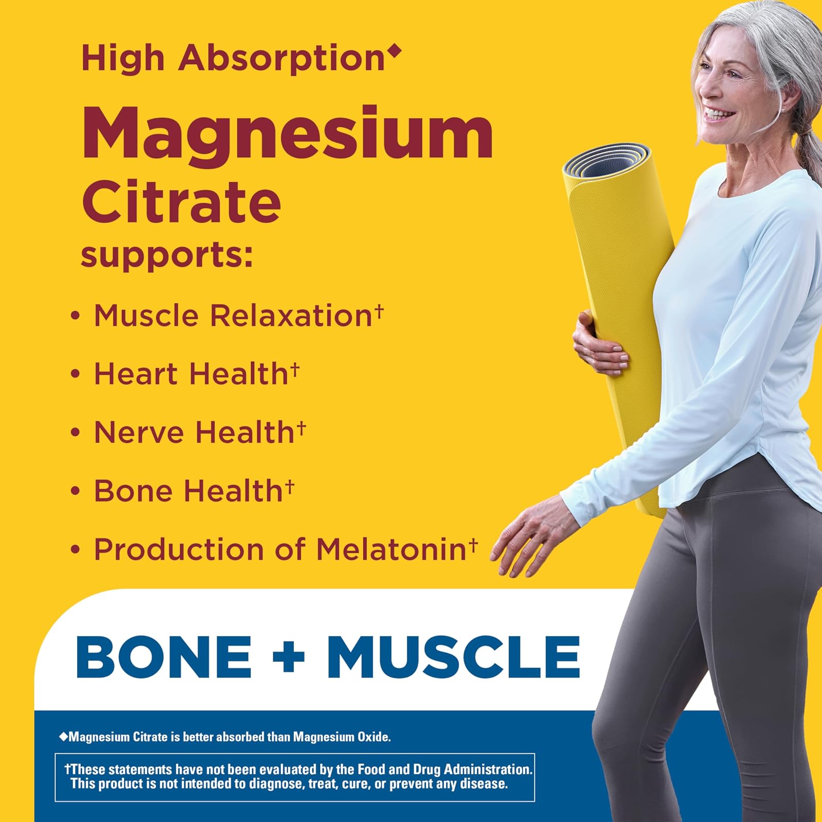 250 mg magnesium for muscle support