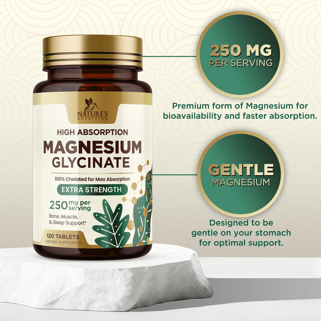 250 mg magnesium supplement for relaxation