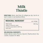 250 mg milk thistle for liver health