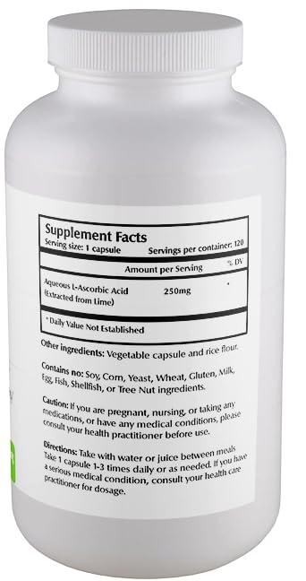 250 mg Nano Vitamin C supplement