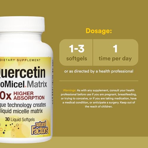 250 mg Quercetin for immune health